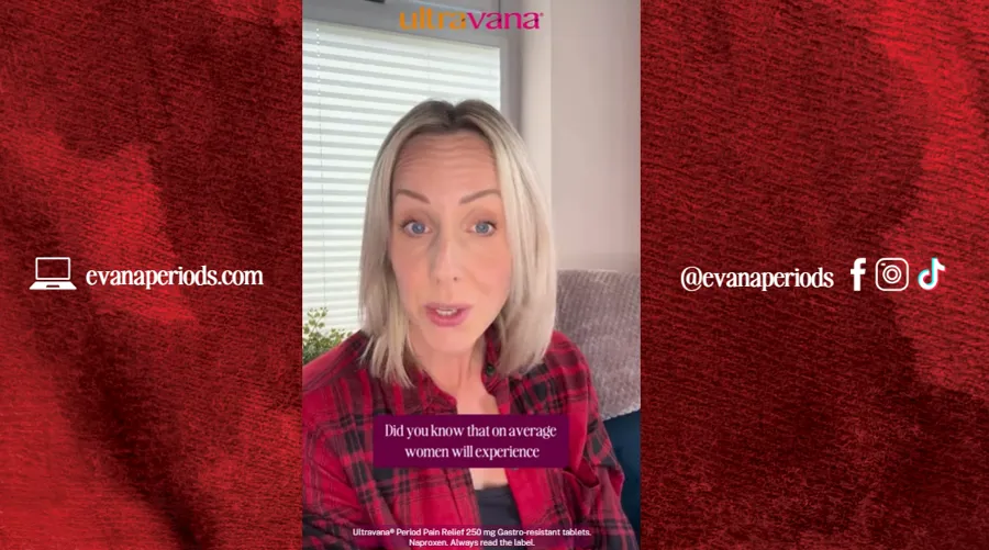 Ultravana Period Pain Tablets (Naproxen) - Evana